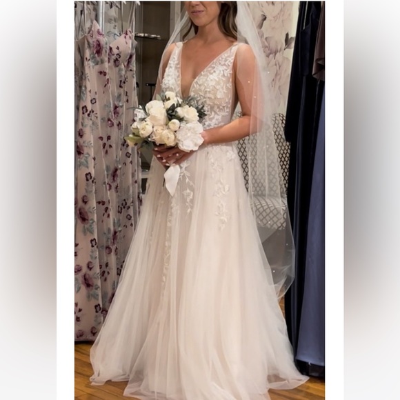 Watters | Dresses | Nwt Designer Wedding Dress Seeley Wedding Gown By ...